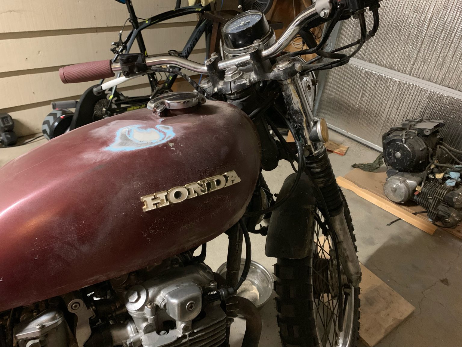 Honda CB 550 Motorcycle Build – Machiine